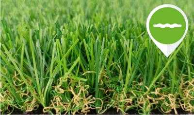 China Stem 100 Code Artificial Synthetic Grass Landscaping 30mm 40mm 50mm For Garden for sale