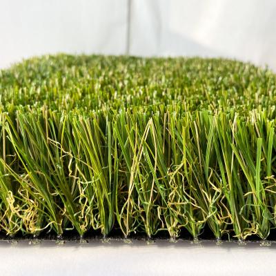 China Garden Artificial Turf Garden Artificial Lawn Synthetic Grass For Garden 35MM Landscaping for sale