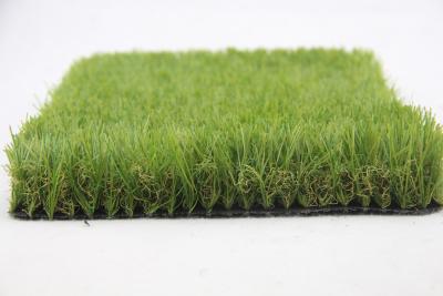 China Garden Artificial Carpet Grass Roll 25mm Natural Color for sale
