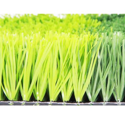 China 11000 Dtex 40mm Soccer Artificial Grass Field Green Colour for sale