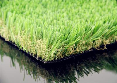 China Decorative Garden Artificial Turf False Grass Lawns 16800 Stitches / Square Meter Density for sale