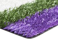 China Smooth Coloured Tennis Court Artificial Turf , Coloured Fake Grass UV Resistance for sale