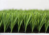 China Custom Artificial Football Turf  False Grass Carpet 20m - 25m Roll Length for sale