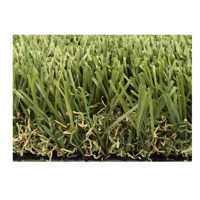 China Wear Resistance Garden Artificial Grass Double Wave Monofilament for sale