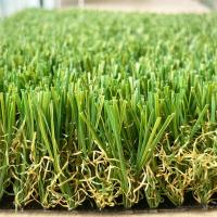 China Good Stiffness 45mm Height Artificial Turf Grass For Landscaping Garden for sale