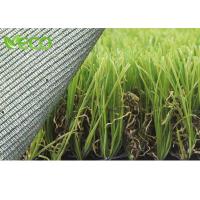 China Natural Looking Commercial Artificial Turf Rug Synthetic Grass Lawn Eco Backing Recyclable for sale