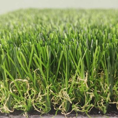 China 9300 Detex Garden Artificial Grass Straight Wire Color Shade Combination for sale