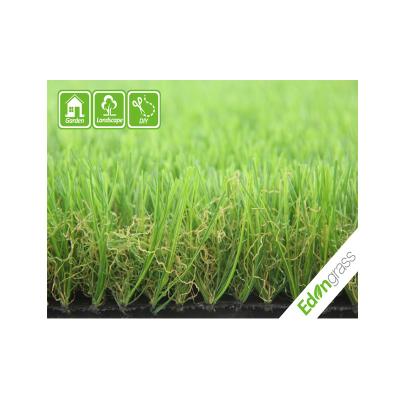 China Curved Wire Artificial Grass Carpet Landscape Synthetic Turf Roll Garden for sale