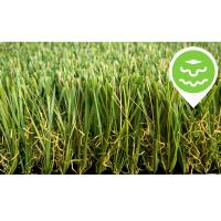 China 3/8'' Artificial Lawn Grass Luxurious Green Carpet Fake Turf For Garden for sale