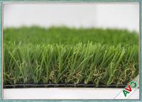 China HIGH Elasticity Outdoor Artificial Grass Field Green Monofil PE + Curled PPE Material for sale