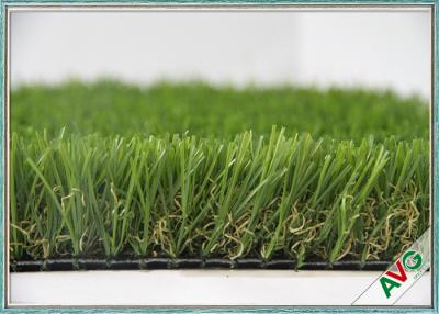 China HIGH Elasticity Outdoor Artificial Grass Field Green Monofil PE + Curled PPE Material for sale