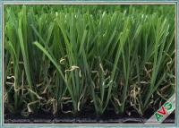 China 3 / 8 Inch Landscaping Snythetic Artificial Grass Carpet Outdoor Green Color for sale