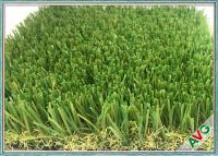 China PU Coating Commercial Outdoor Fake Grass Durable S Shape Monofil PE + Curled PPE for sale
