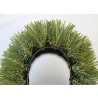 China Green Carpet Roll Garden Artificial Grass 60mm Height Wide Wavy Matte for sale