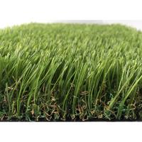 China Curved Wire Garden Artificial Grass Lead Free Environment Friendly for sale