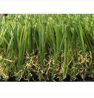 China SGS 50mm Diameter Fake Garden Grass C Shaped Structure for sale