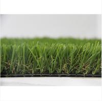 China Big C Two Color Garden Artificial Grass 13850 Detex Good Stiff for sale