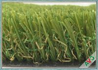 China Field Green V Shaped Garden Artificial Grass For Garden / Residential 35 mm Height for sale