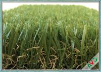 China Leisure Garden Artificial Grass Flooring Fake Carpet Monofilament PE + Curly PPE for sale