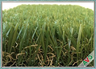 China Leisure Garden Artificial Grass Flooring Fake Carpet Monofilament PE + Curly PPE for sale