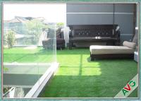 China Monofilament PE + Curly PPE Durable Landscaping Artificial Grass For Indoor / Outdoor for sale