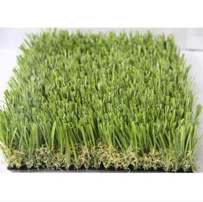 China Fescue Yellow Landscaping Artificial Grass S Shape Yarn Shape for sale