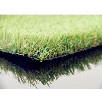 China Lush Green Natural Looking Garden Artificial Grass Turf Carpet 140 Stitches for sale