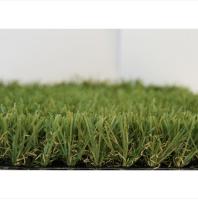 China Green Color Indoor Plastic Lawn Landscaping Synthetic Artificial Turf Carpet Grass For Garden for sale