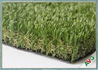 China Residential Area Garden Faux Artificial Grass Monofil PE + Curly PPE Material for sale