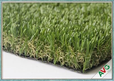 China Residential Area Garden Faux Artificial Grass Monofil PE + Curly PPE Material for sale