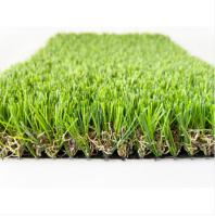 China Green Color Plastic Lawn Landscaping Synthetic Artificial Turf Carpet Grass for Garden for sale