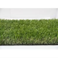 China No Glare PE Garden Artificial Grass Plump Thick And Soft Surface for sale