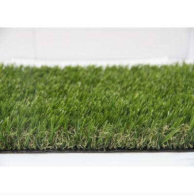 China No Glare PE Garden Artificial Grass Plump Thick And Soft Surface for sale