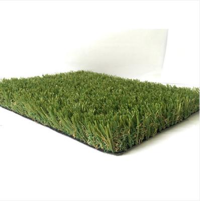 China 35mm Synthetic Artificiel Green Grass Carpet W Shaped Monofilament PE for sale
