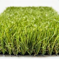 China PPE Garden Artificial Turf Curved Wire Yarn Landscape Grass for sale