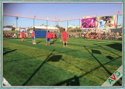 China 5 / 8 inch Tuft Guage Soccer Artificial Grass Environmental Skin Safety Easy To Shape And Install for sale