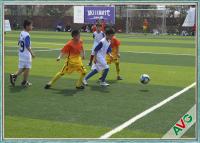 China Anti UV Soccer Artificial Grass Indoor Soccer Turf Well Abrasion Resistant for sale
