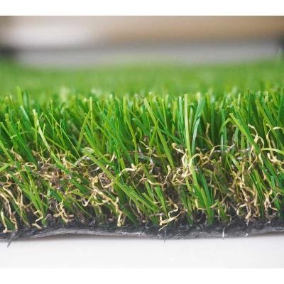 China PP Backing Synthetic Fake Outdoor Grass Turf For Lanscaping for sale