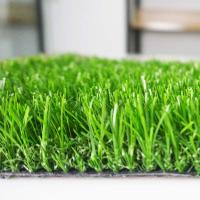 China Fadeless Mouldproof Natural Artificial Garden Grass Wear Resisting for sale