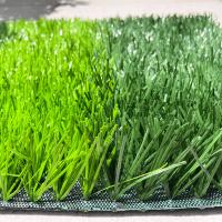 China Cesped Green Artificial Soccer Grass 40mm Height Reinforced for sale