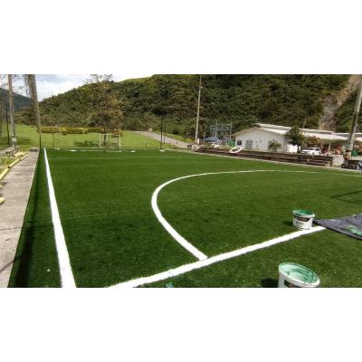 China Unique Diamond Green Football Synthetic Turf Grass Soccer Futsal Artificial Carpet for sale