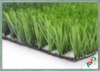 China 3 / 16 , 3 / 8 Gauge Football Field Artificial Grass Sports Green Color for sale