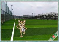China Monofilament PE Yarn Type Football Artificial Turf With SRR / PU Coating for sale