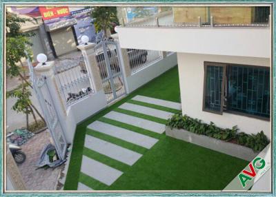 China 35mm Economy Landscaping Artificial Grass For Indoor / Outdoor Garden Area for sale