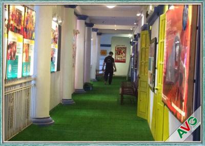 China High Density Outdoor Artificial Grass Soft / Comfortable Feeling Fake Outdoor Grass for sale