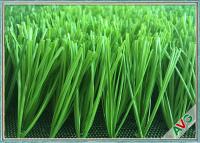 China Abrasion Resistance Football Artificial Turf , Synthetic Grass For Soccer Fields for sale