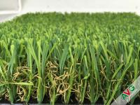 China Decorative Leisure Artificial Grass Carpet / Landscaping rugs 18700Dtex 8 Years Warranty for sale