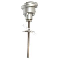 China Pt100 Stainless Steel Temperature Sensor with 0.15 Accuracy and Chuck Type Thermal Resistor for Food and Pharmaceutical Industries for sale