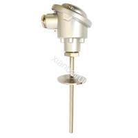 China Pt100 Stainless Steel Temperature Sensor with 0.15 Accuracy and Chuck Type Thermal Resistor for Food and Pharmaceutical Industries for sale