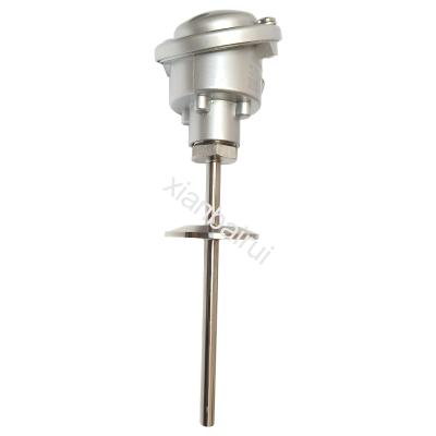 China Hot Selling 316L Sanitary Grade 2-Core Pt100 Redundant Temperature Sensor for Pharmaceutical Equipment for sale